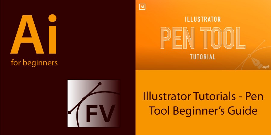 Free Vectors - Illustrator Tutorials- Pen Tool Beginners Guide